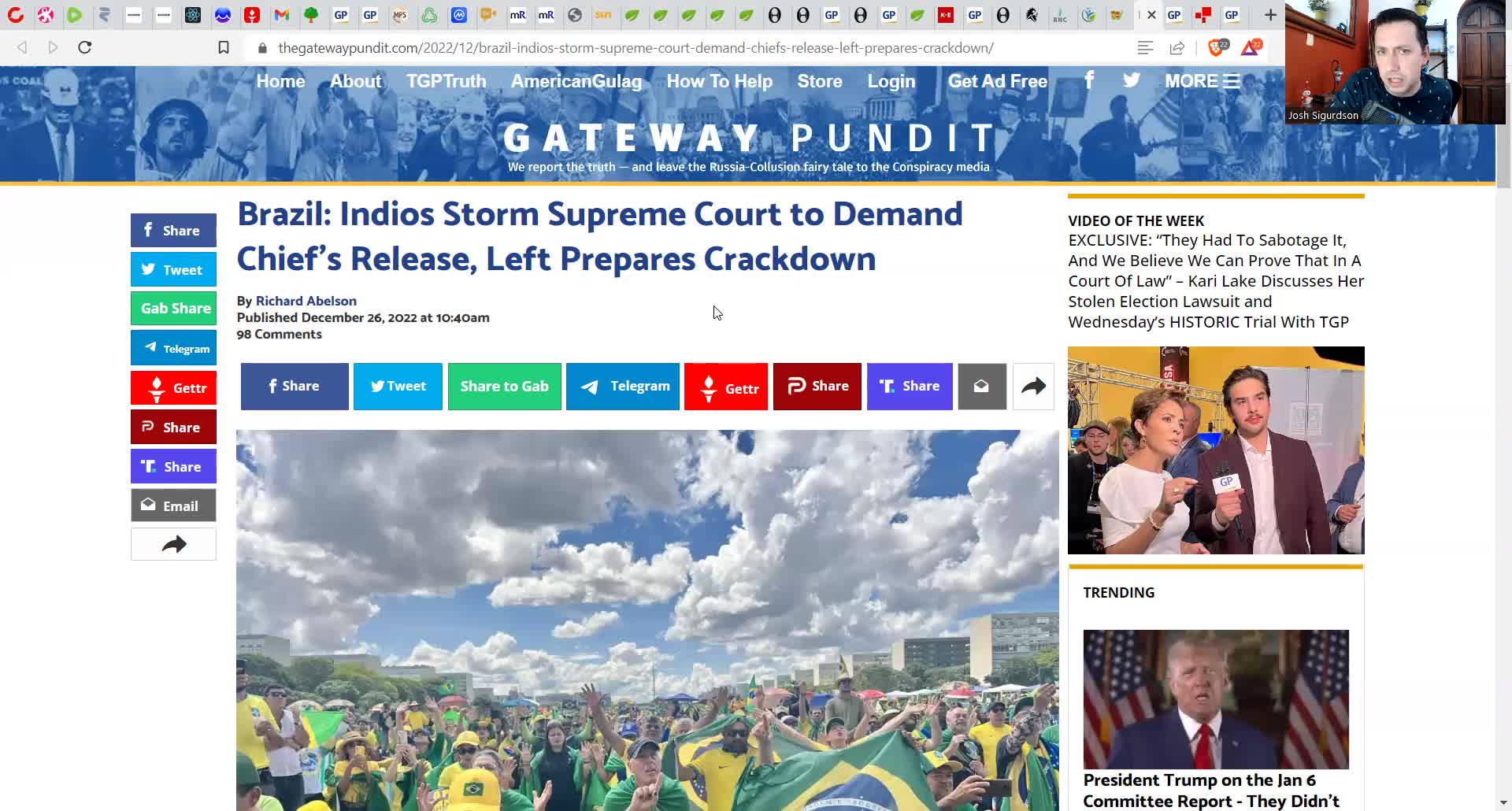 [2022-12-26] BRAZILIANS RUSH SUPREME COURT! - MASSIVE Uprising In ...