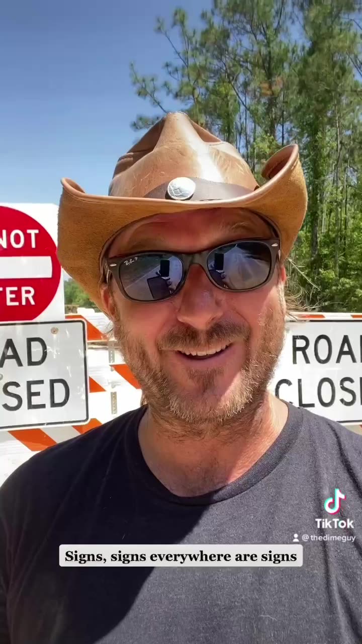 Signs, signs everywhere are signs