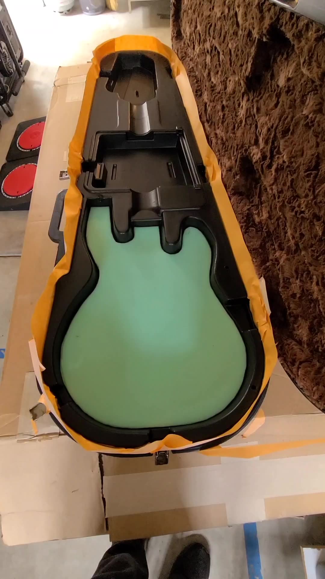 Peavey T-40 Contoured Case Fabric Lining Replacement