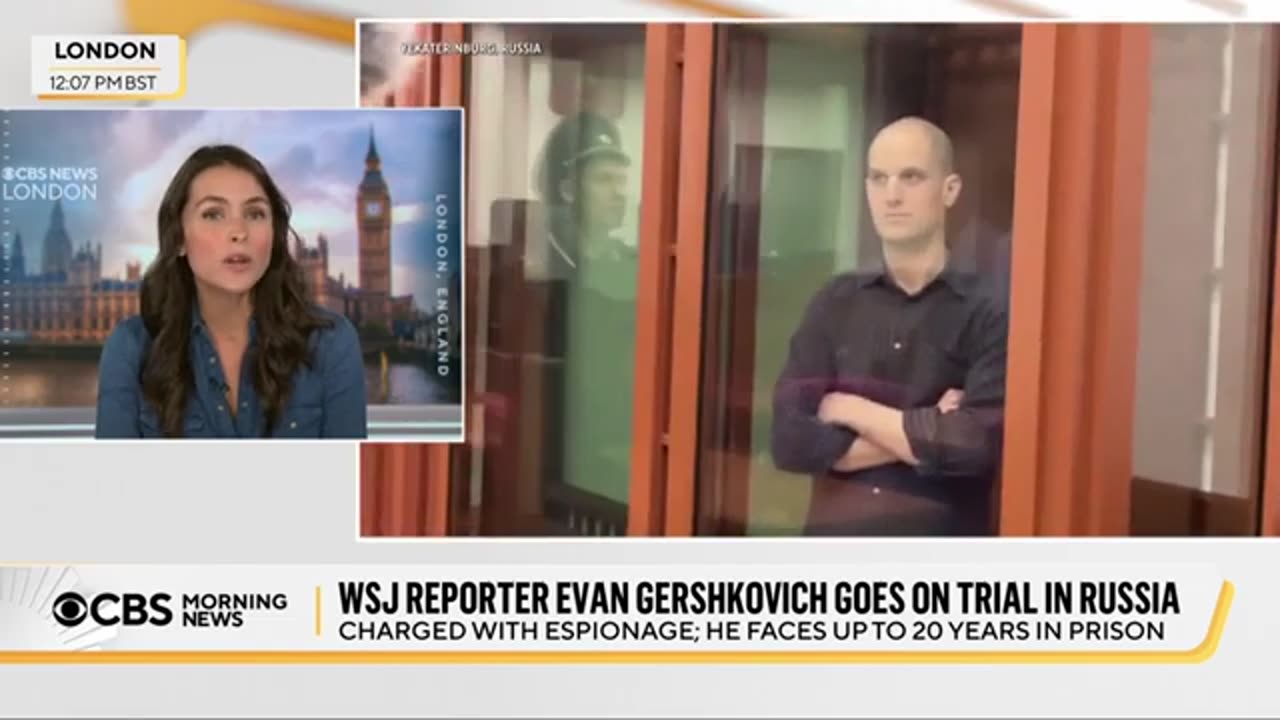 Russian trial begins for Wall Street Journal reporter Evan Gershkovich ...