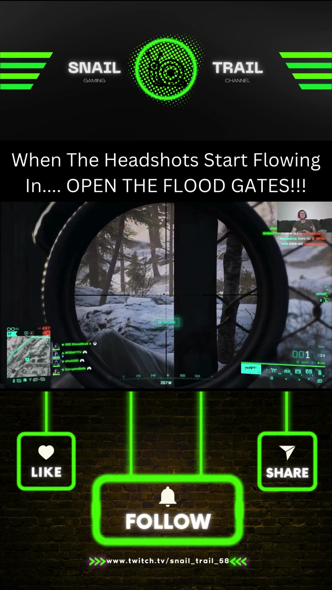 OPEN THE FLOOD GATES!