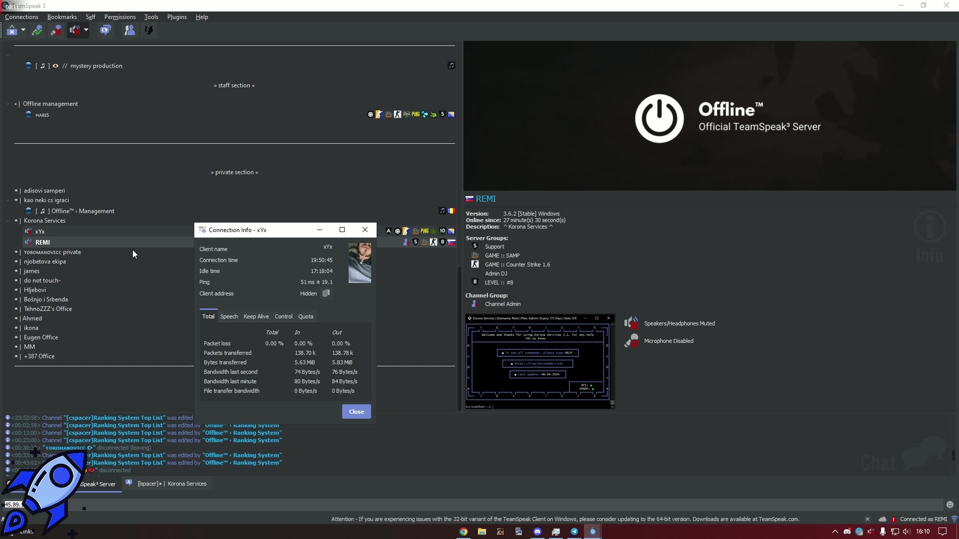 Unveiling the Vulnerabilities: Attacking Teamspeak3 Voice Servers ...