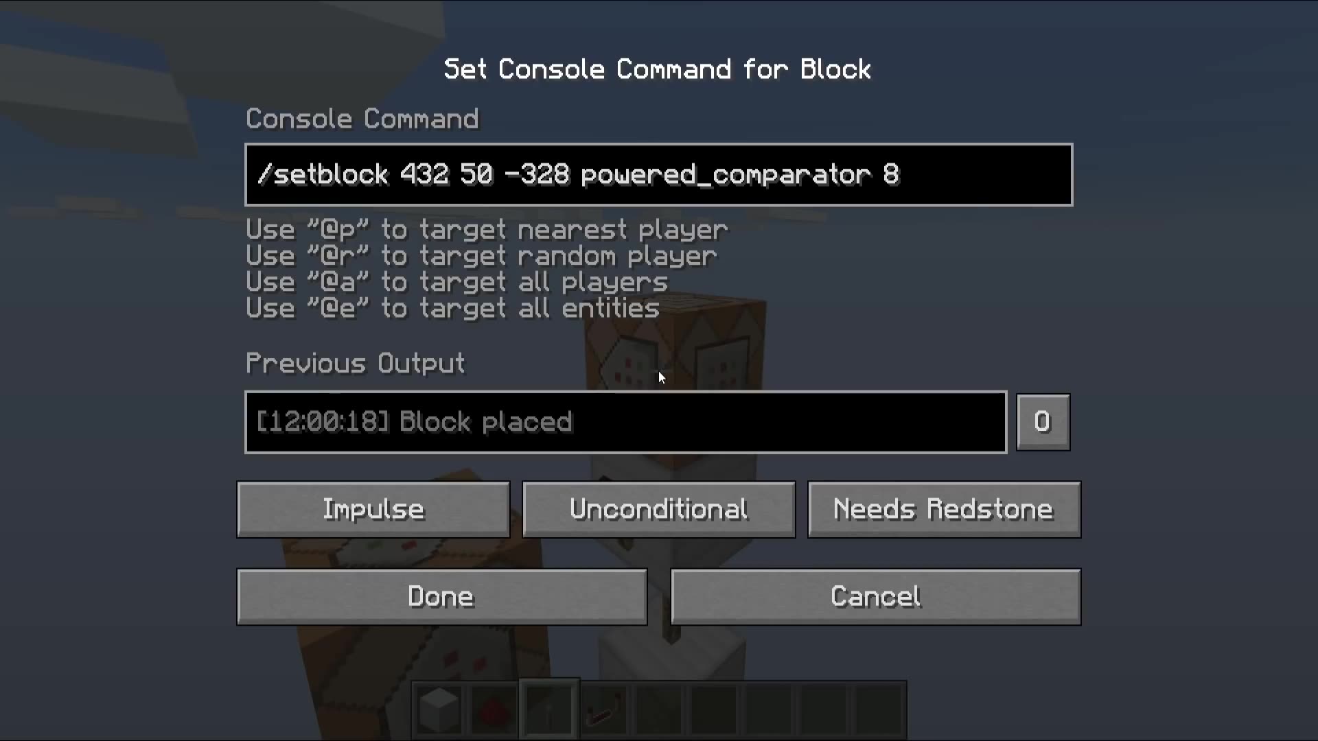 Minecraft Circuit Blocks Explained