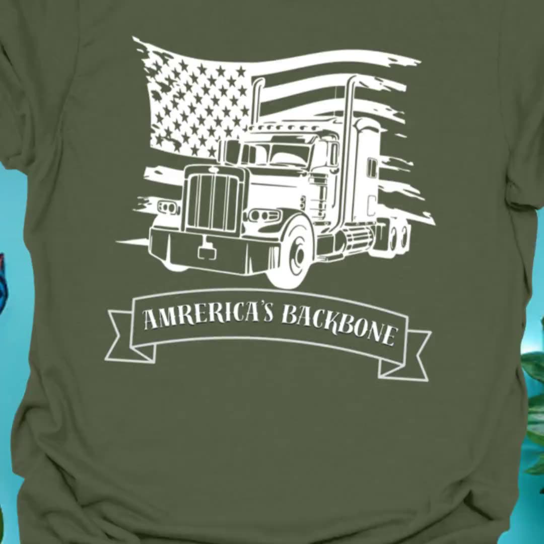 Newest Creations At Badger Call Design 🔥America's Backbone T-Shirt🔥