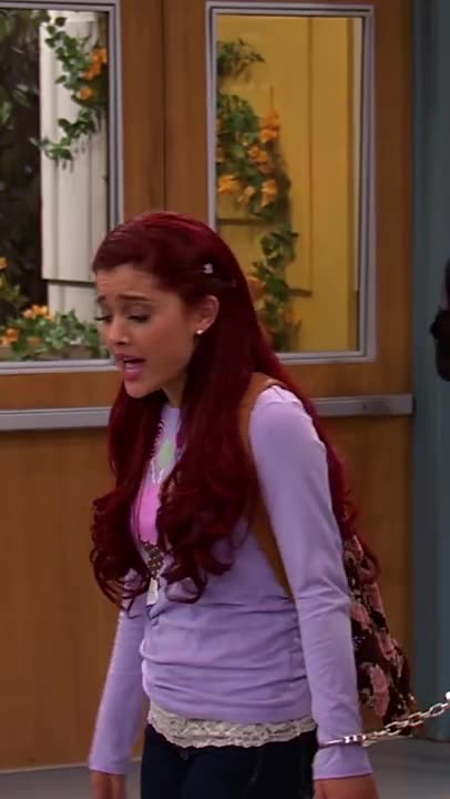 Cat Valentine Is Addicted to Bibble! 🍬 #ArianaGrande #Victorious #Shorts