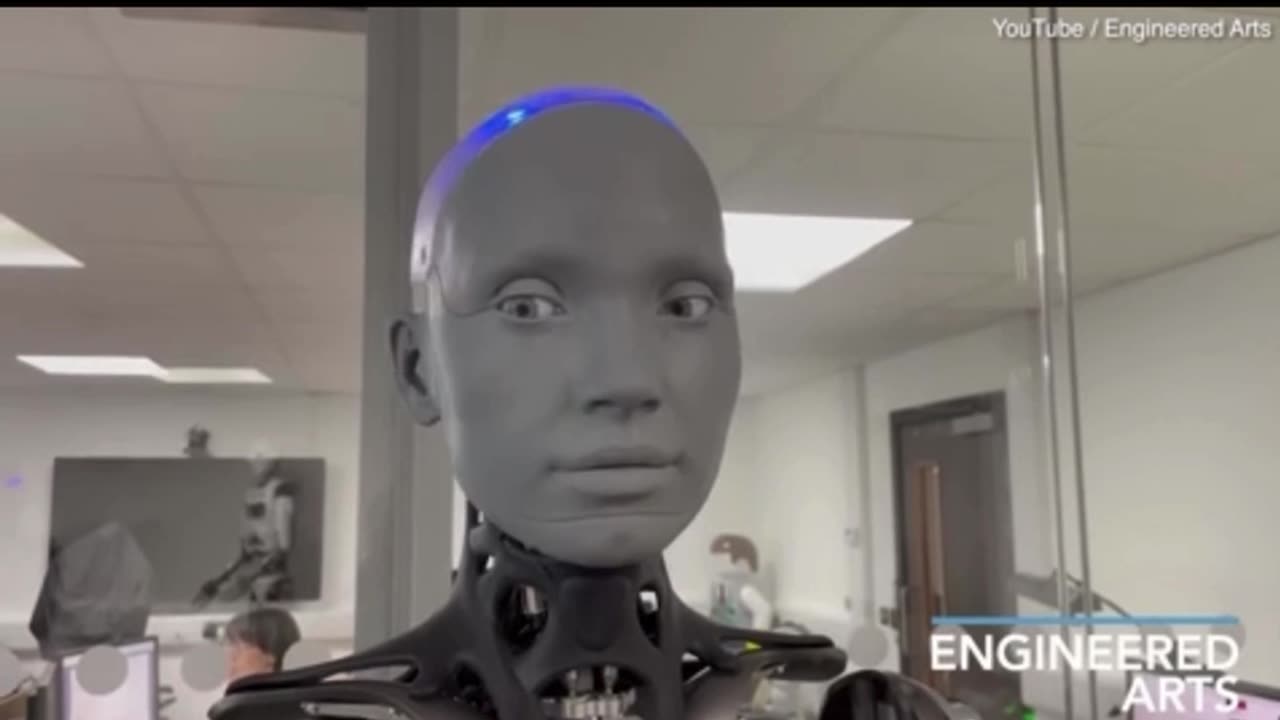👀 World's most advanced' humanoid robot Ameca says it is sad it will never find LOVE in the same ...