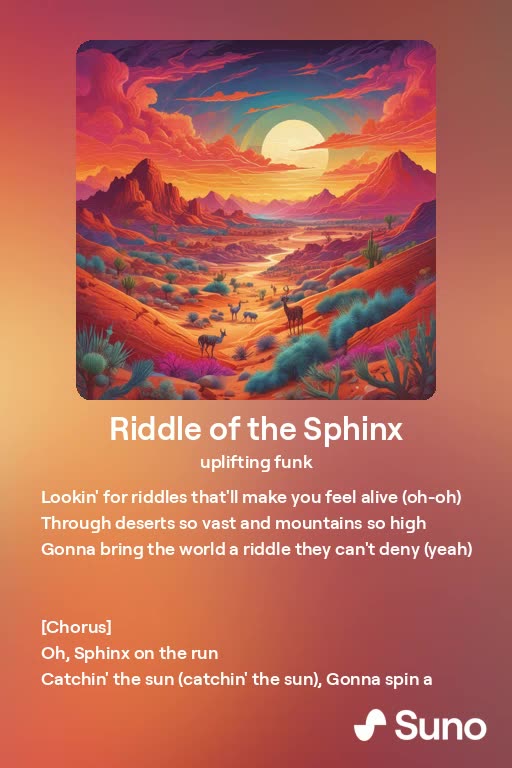 Riddle of the Sphinx