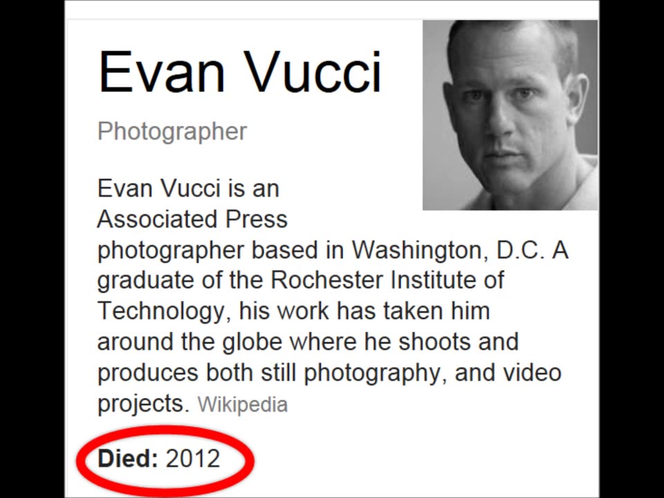 Evan Vucci (Vocce) AP AFP -The Fake Shooters Photographer