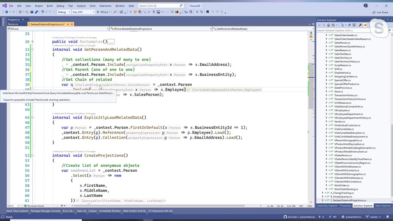 Entity Framework Core Part 4 Querying Related Data And Using Projections By Microsoft 5945