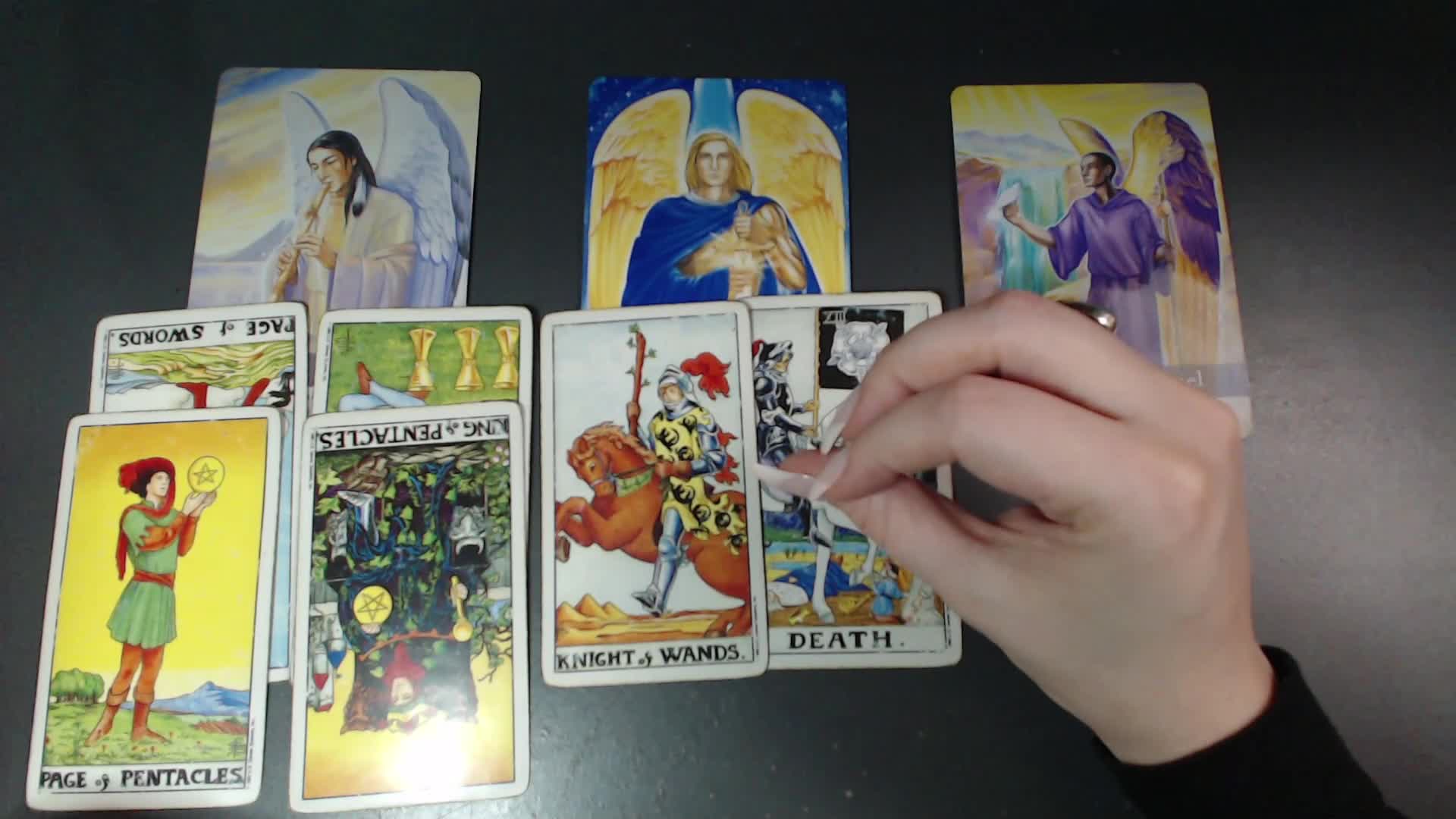There is a HUGE Transformation Coming! Relax and Trust Tarot Card ...