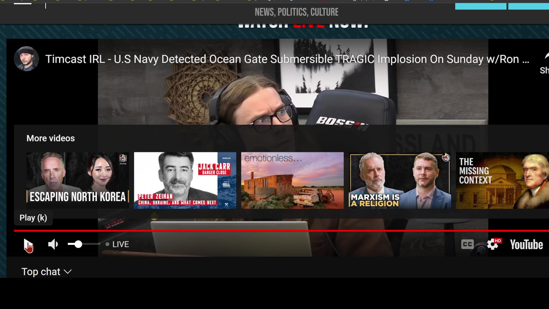 Ep. 592 It's Time For Thursday's "All Hat, No Cattle Timcast IRL Watch ...