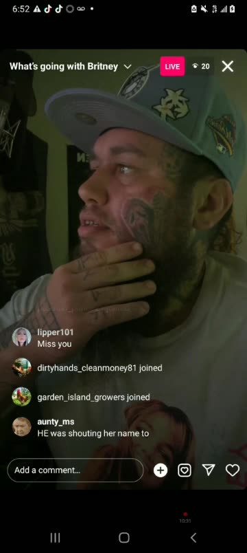 rocky Luciano Instagram live part2 5/15/23