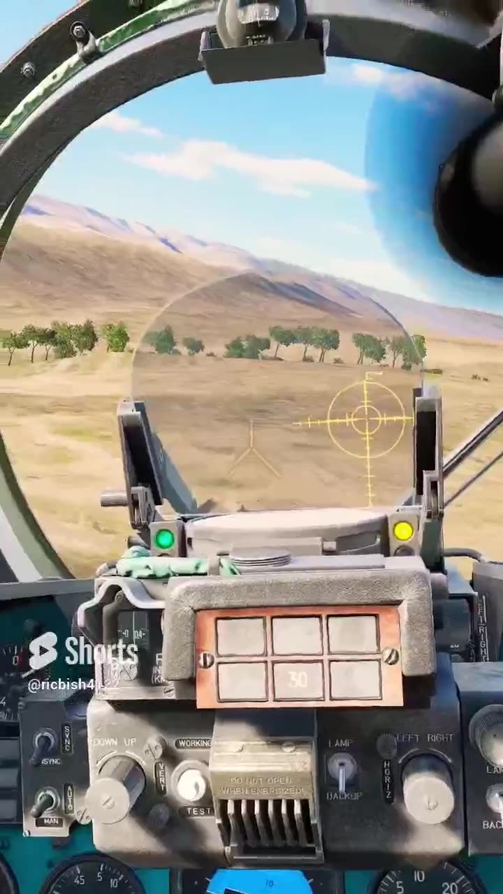 Mi-24P Hind attacking a enemy base