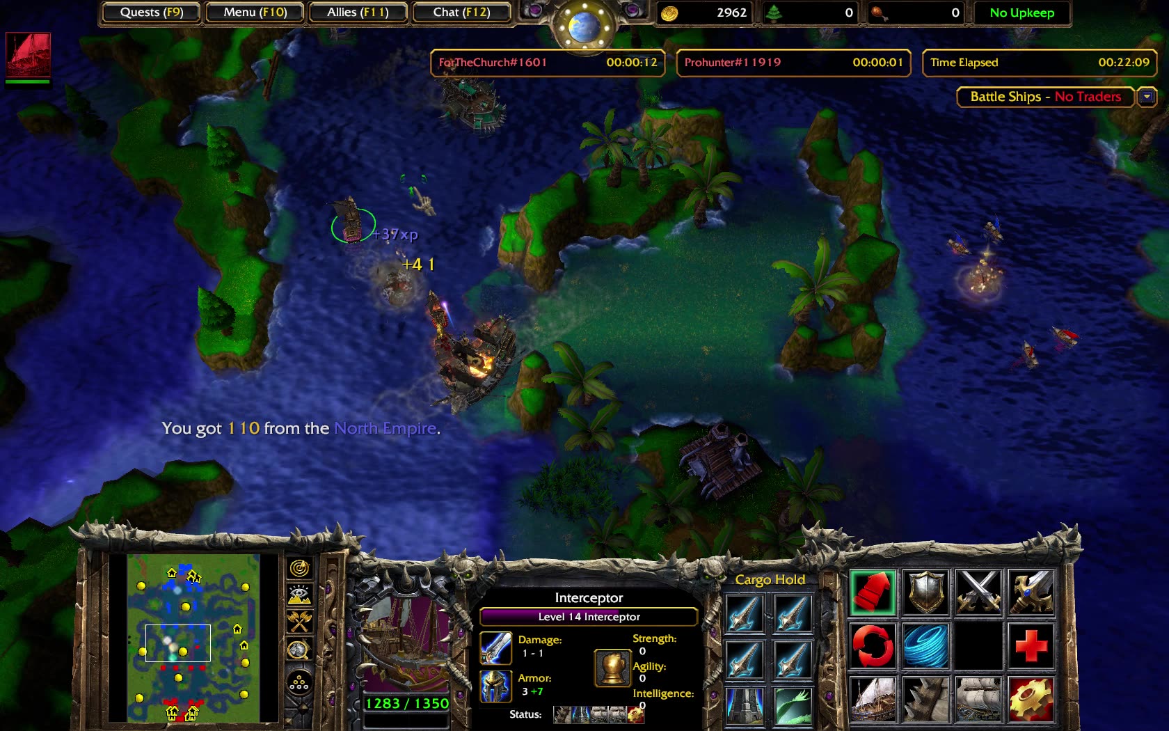 BATTLE SHIPS! WC3 Original Battle Ships #1