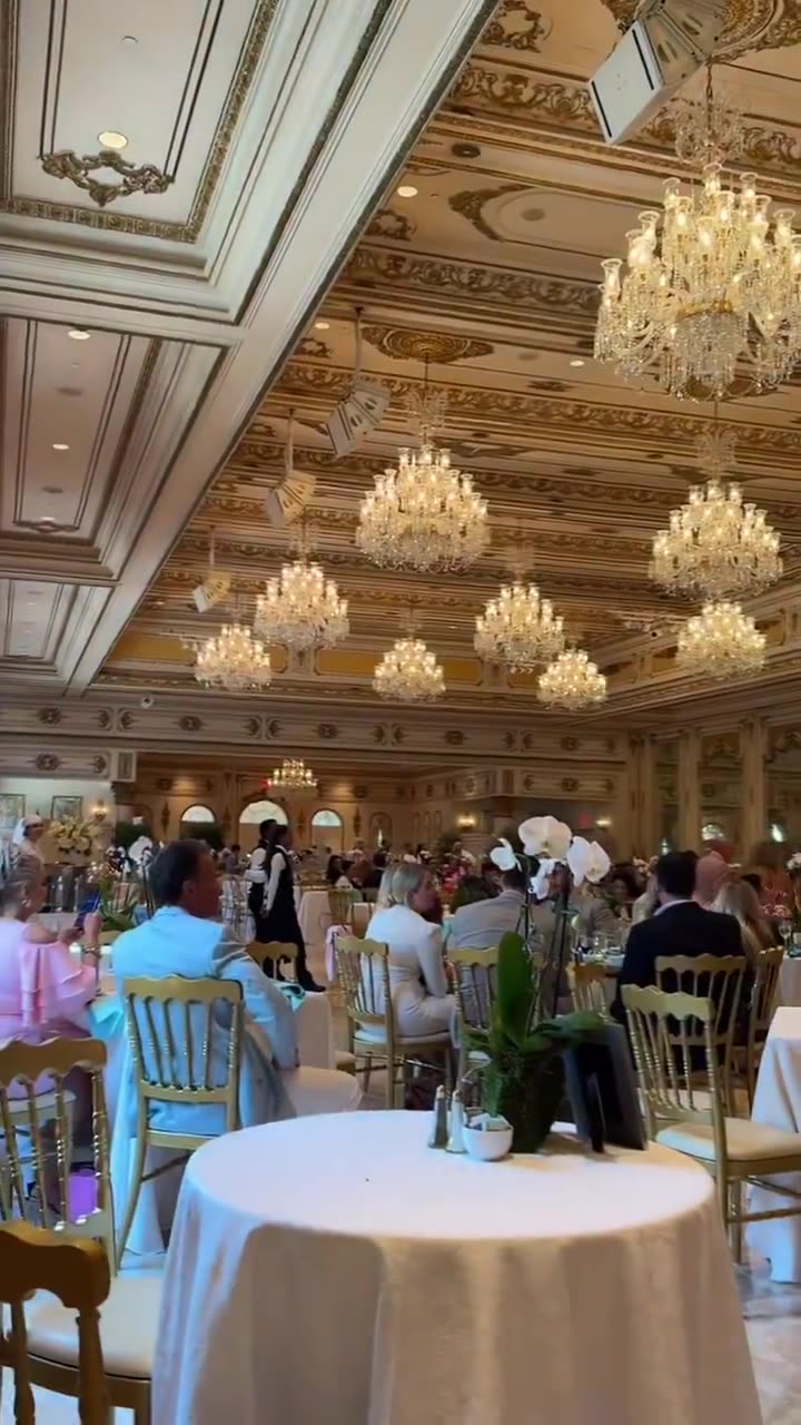 Trump At Mar-a-Lago Mother's Day Lunch