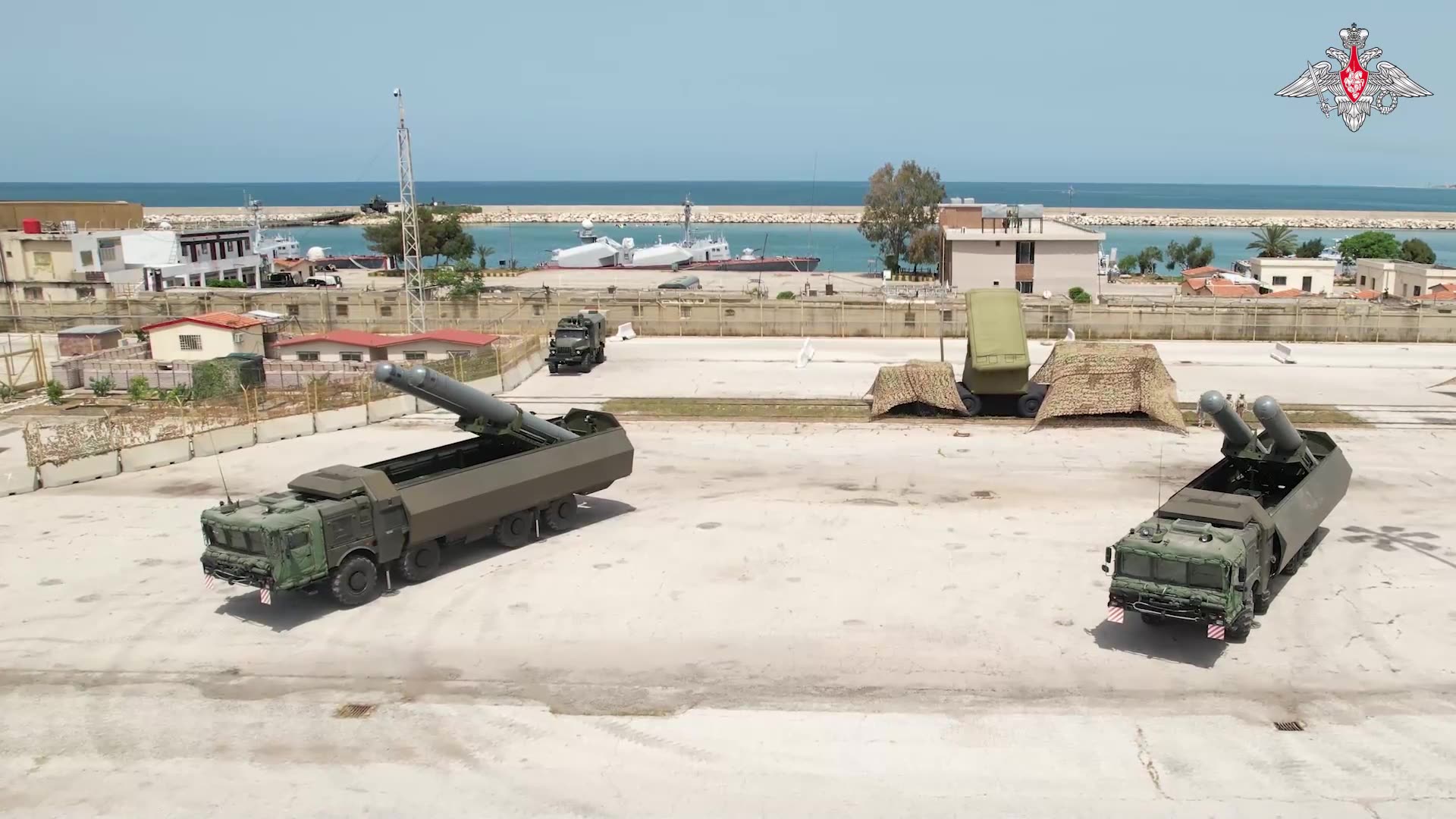 🇷🇺 🇸🇾 Russian units with Syrian servicemen repel strikes Tartous base ...