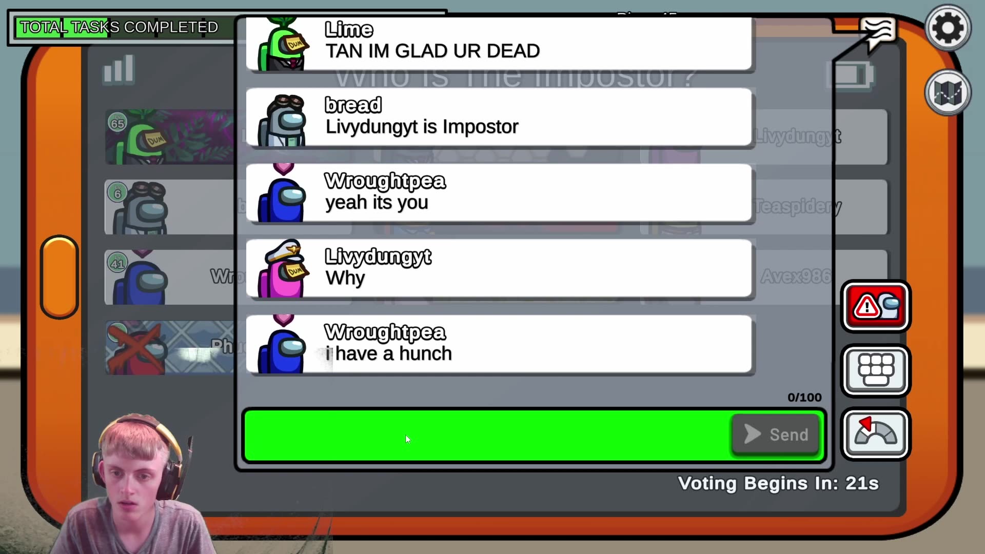 Among us and basically the end credits for Indigo park