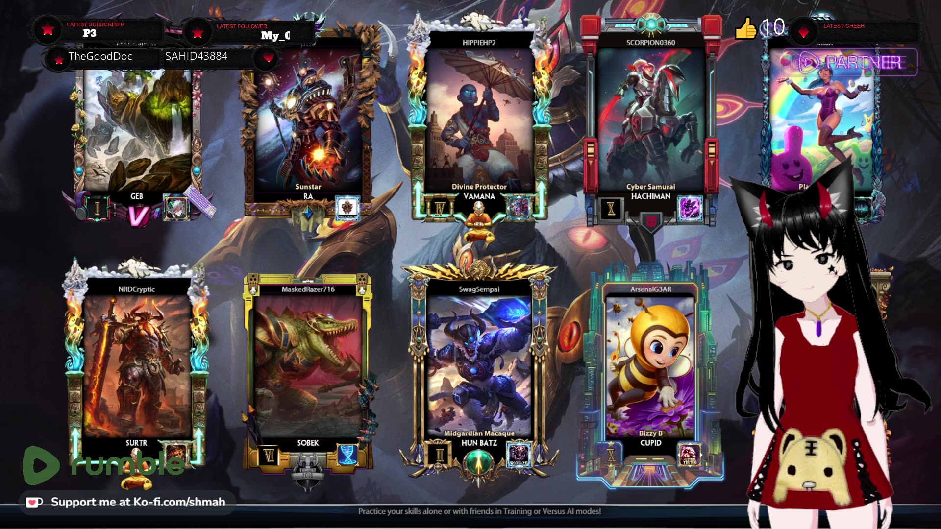 ⭐️Rumble Exclusive⭐️💚Smite!!💚