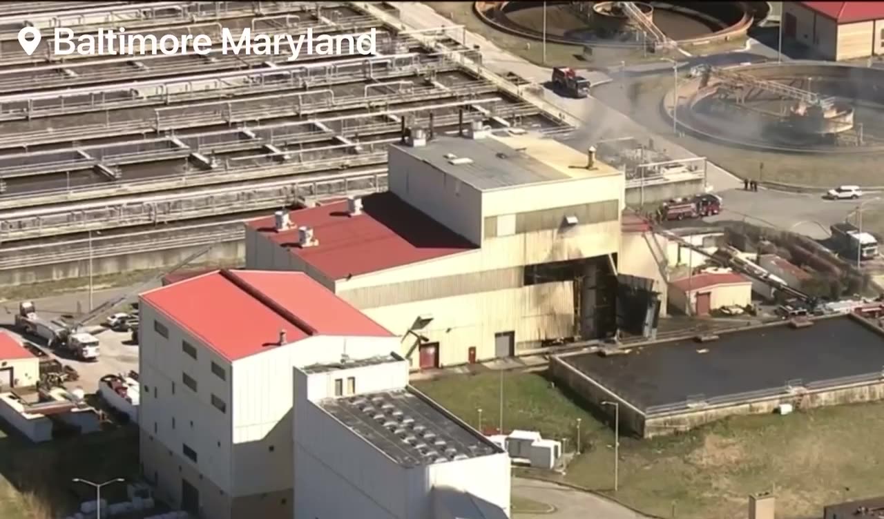 Large Explosion reported at a River Waste Water Treatment plant in ...