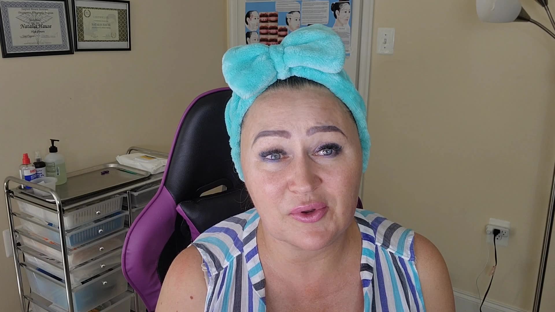 PCL THREAD FROM GLAMDERMA ON MY NECK AND JAWLINE Vlog#99 7.29.23 #threadlift#pdothreads