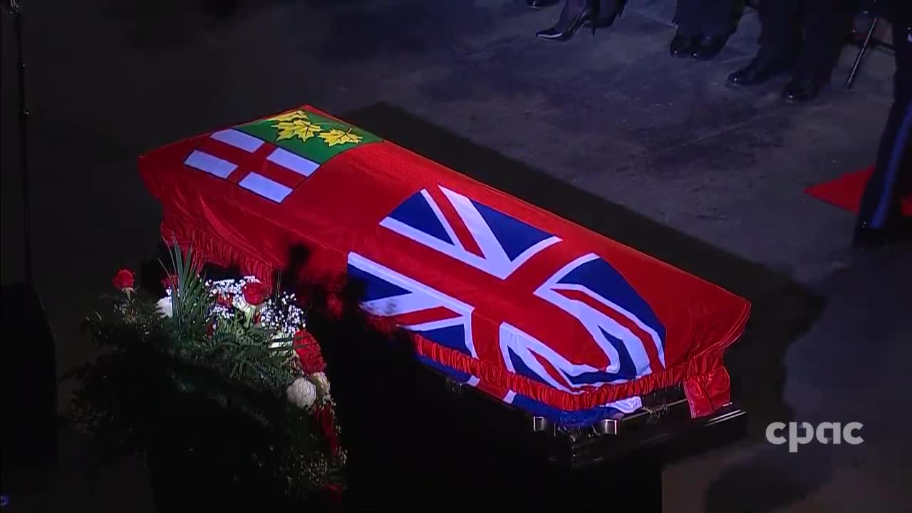Canada: Funeral procession and service for OPP Constable Grzegorz ...