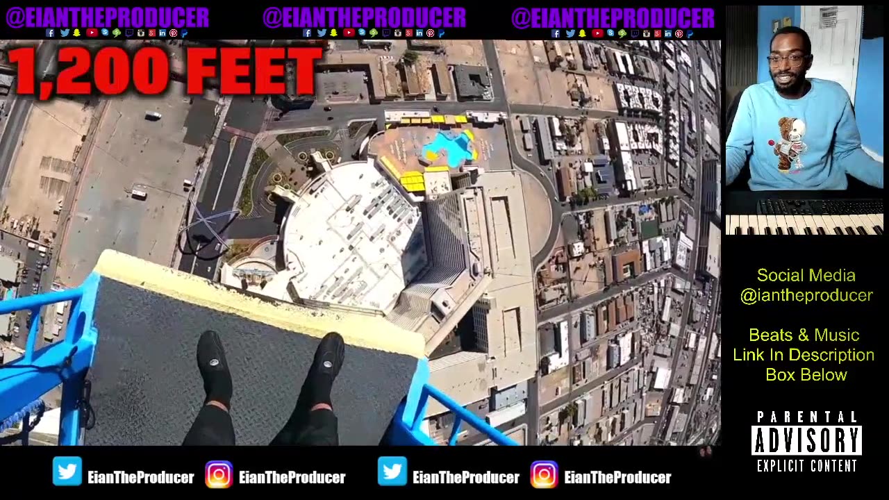 Stokes Twins FACING 200 FEARS IN 50 HOURS fear of heights reaction # ...
