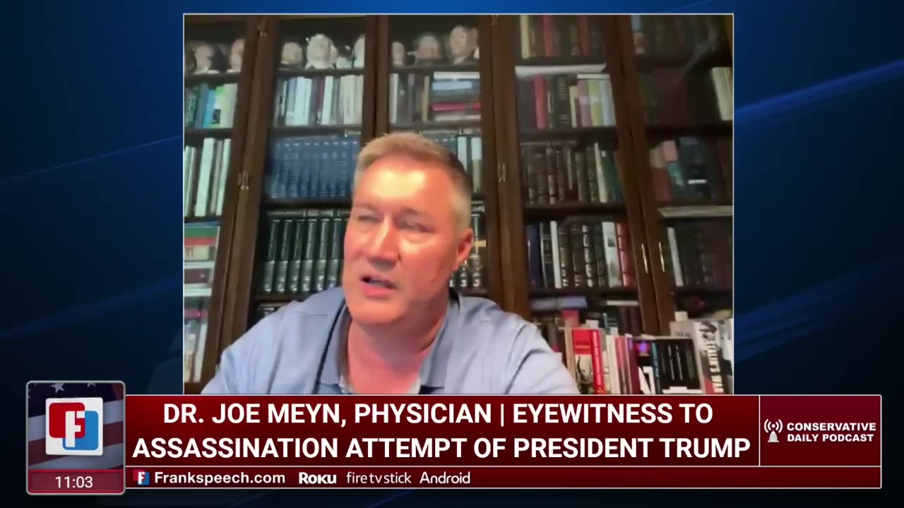 Dr. Meyn Recounts What He Saw In The Stands During Trump Assassination ...