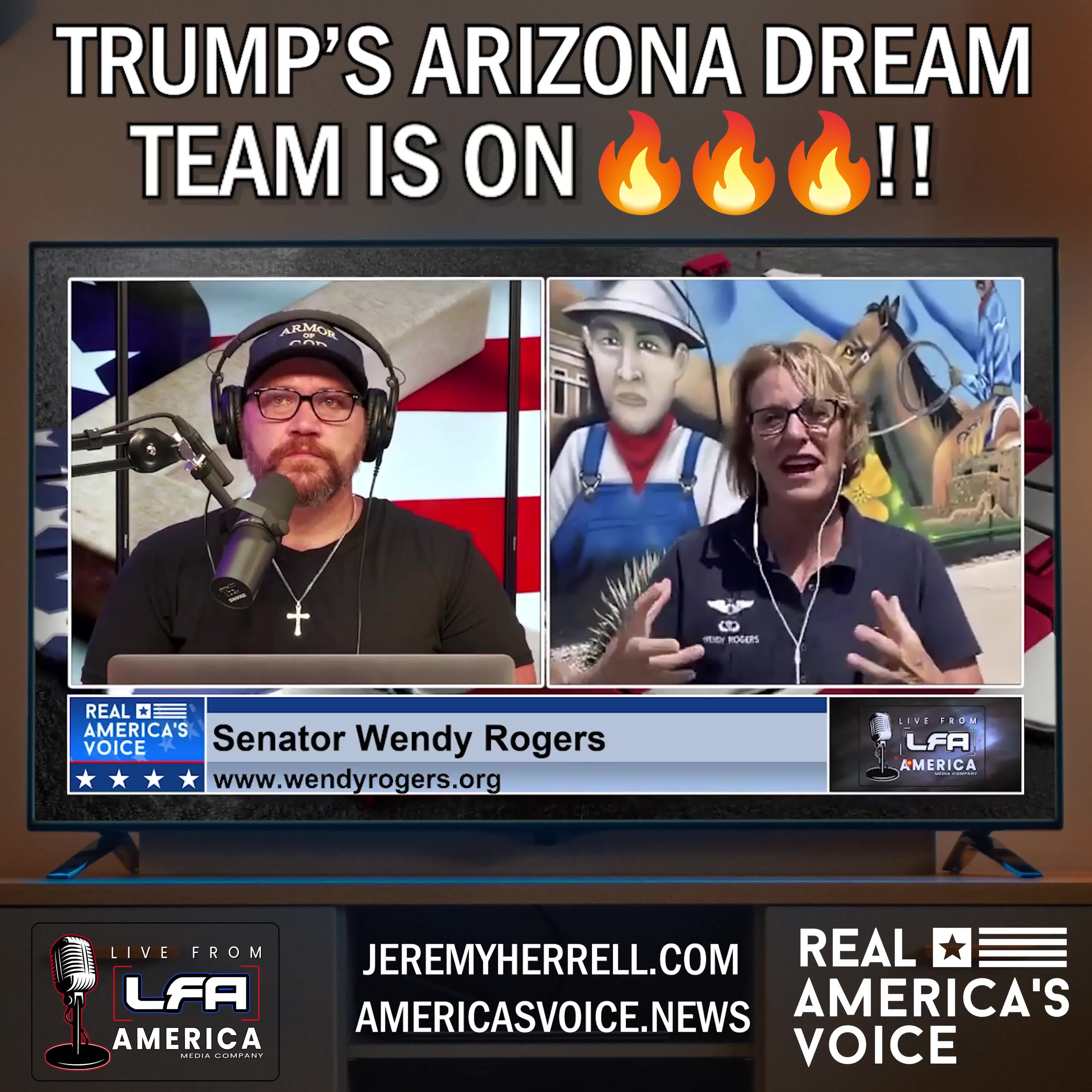 LFA SHORT CLIP: THE AZ TRUMP DREAM TEAM!