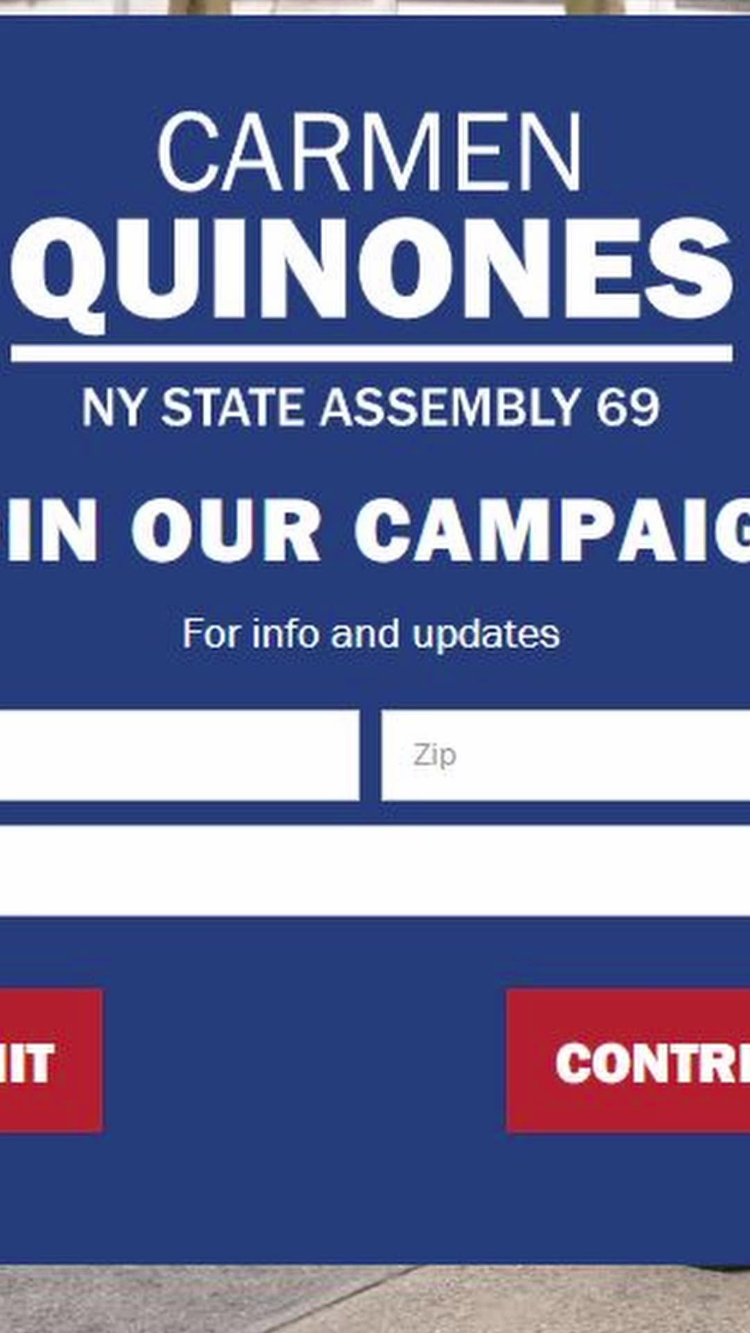 elect Carmen Quinones