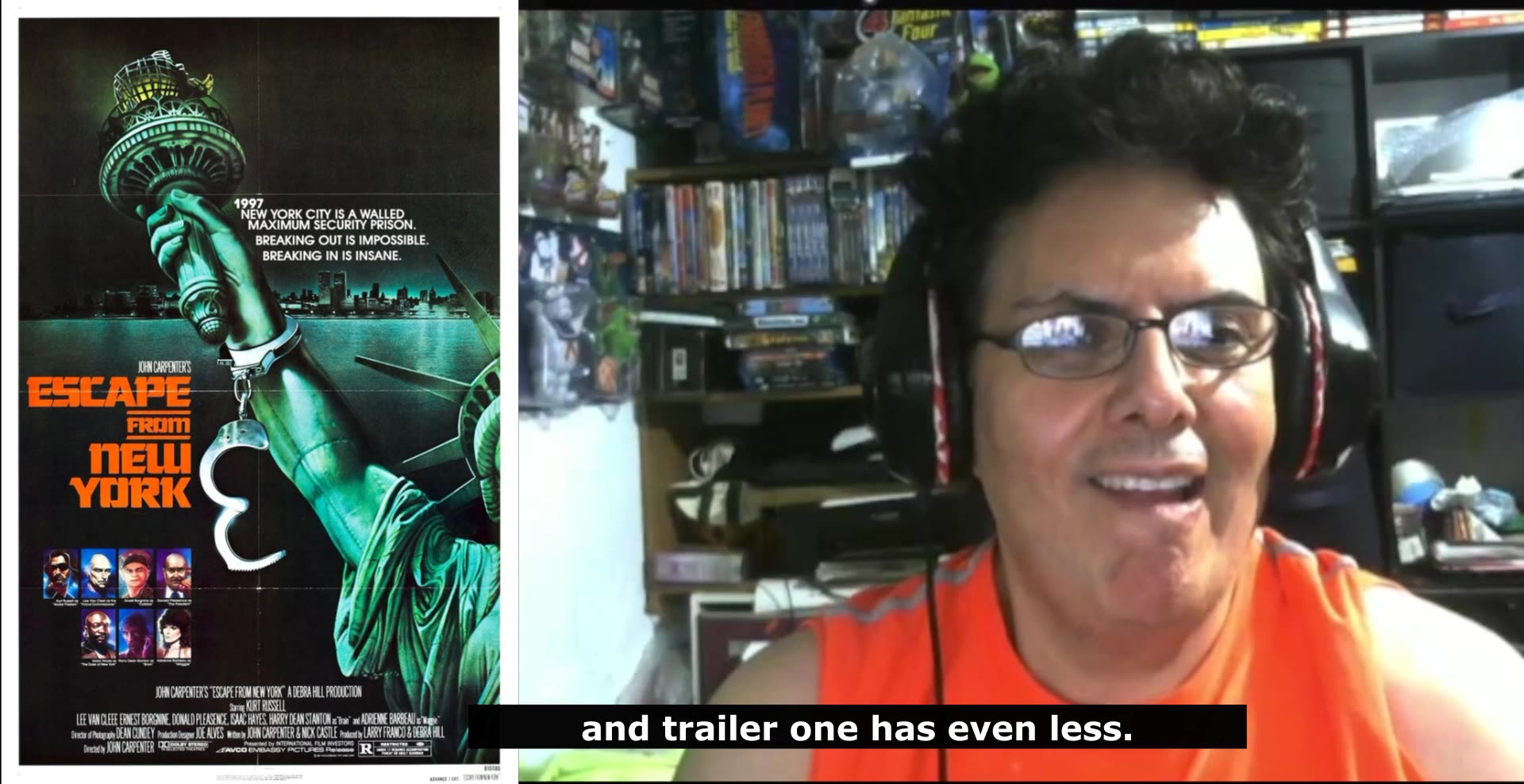 Vintage Monday Escape From New York (1981)-Trailer 2 REACTION/REACCION