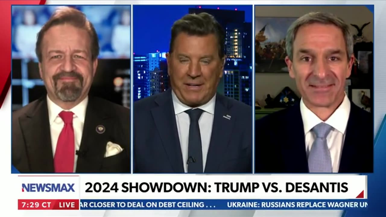DeSantis has an "honor deficit" & you know it Ken! Things got 🔥 on Eric ...