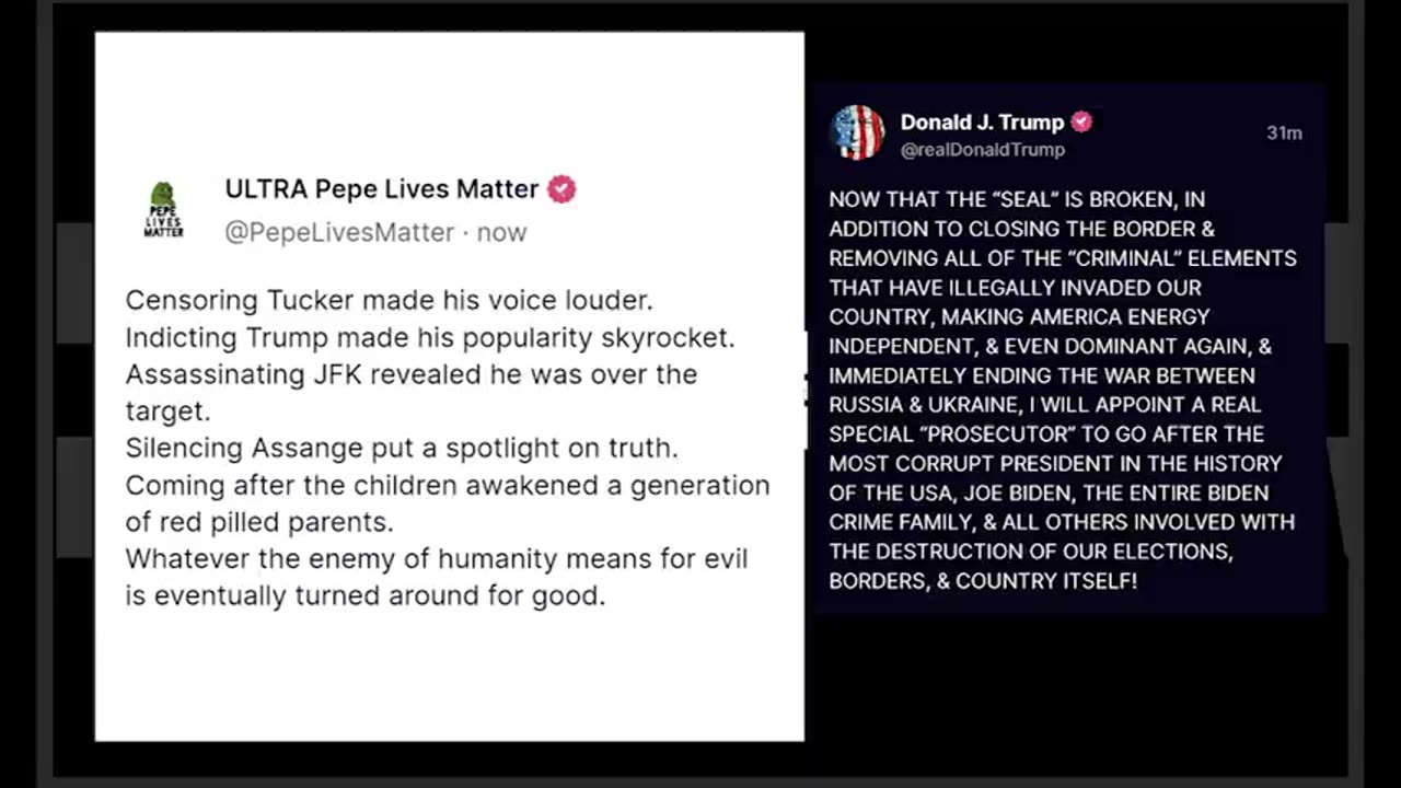 SEAL BROKEN. Former PRESIDENTS can be INDICTED, ARRESTED! 16-year plan