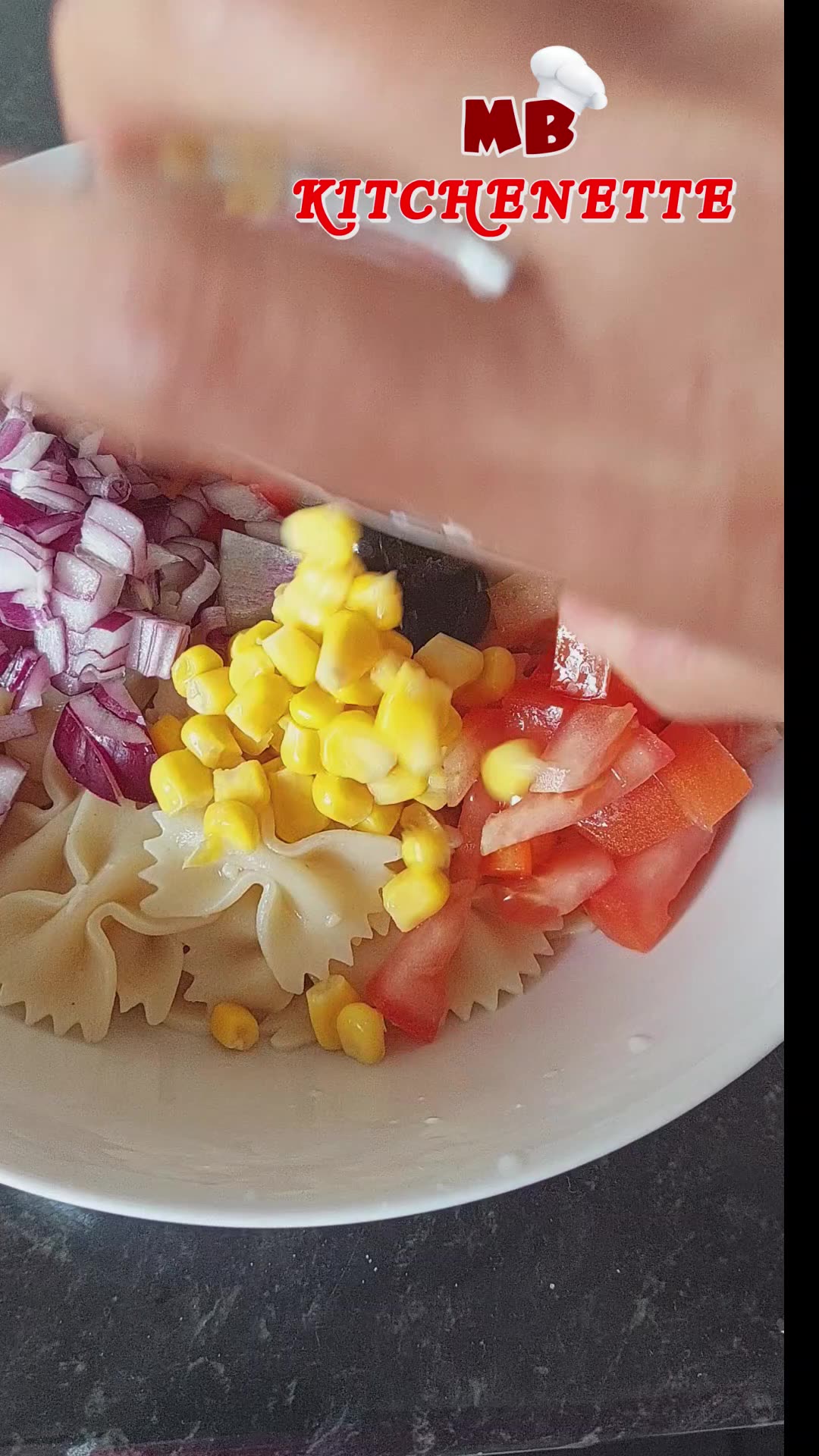 Easy Mediterranean Bow Tie Pasta Salad Recipe. Easy and Healthy #pasta ...