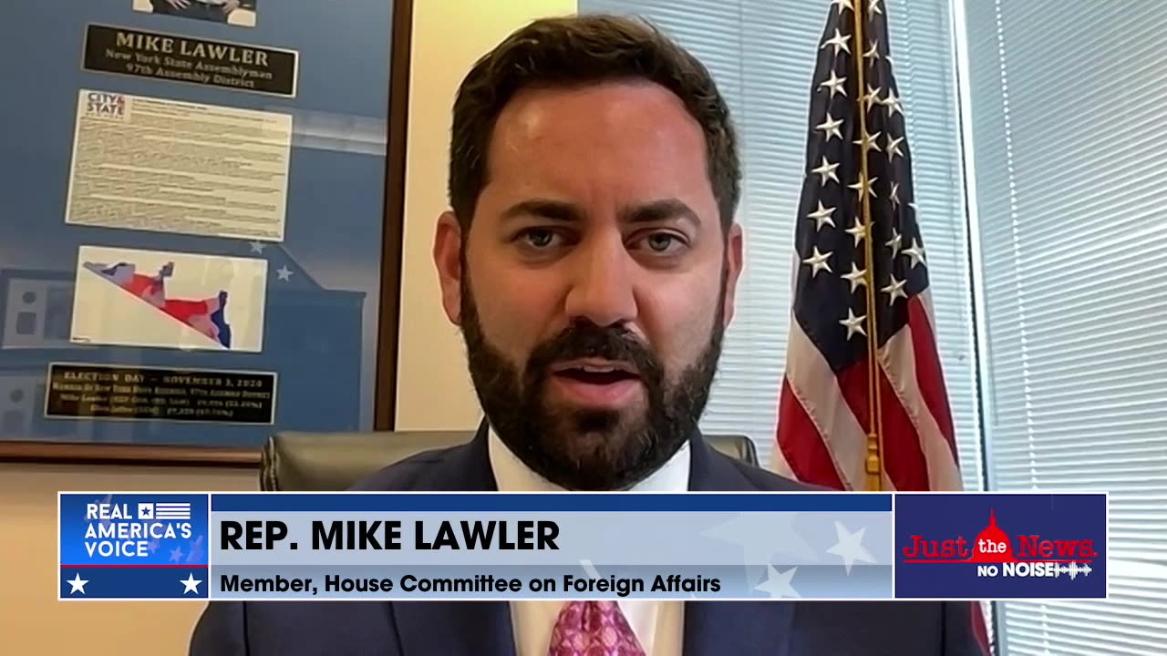 Rep. Lawler talks about the need for U.S. leadership on the ...