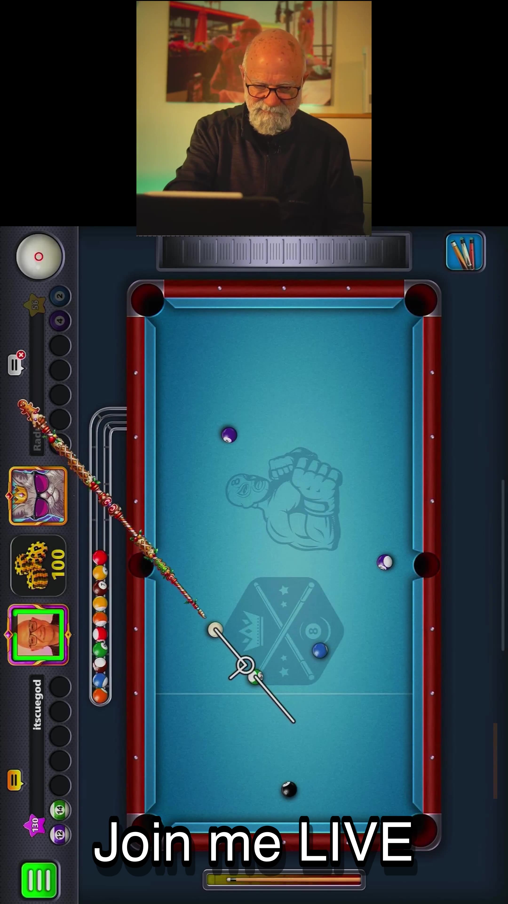 The 8 Ball & 9 Ball Pool LIVE Show with ITSCUEGOD