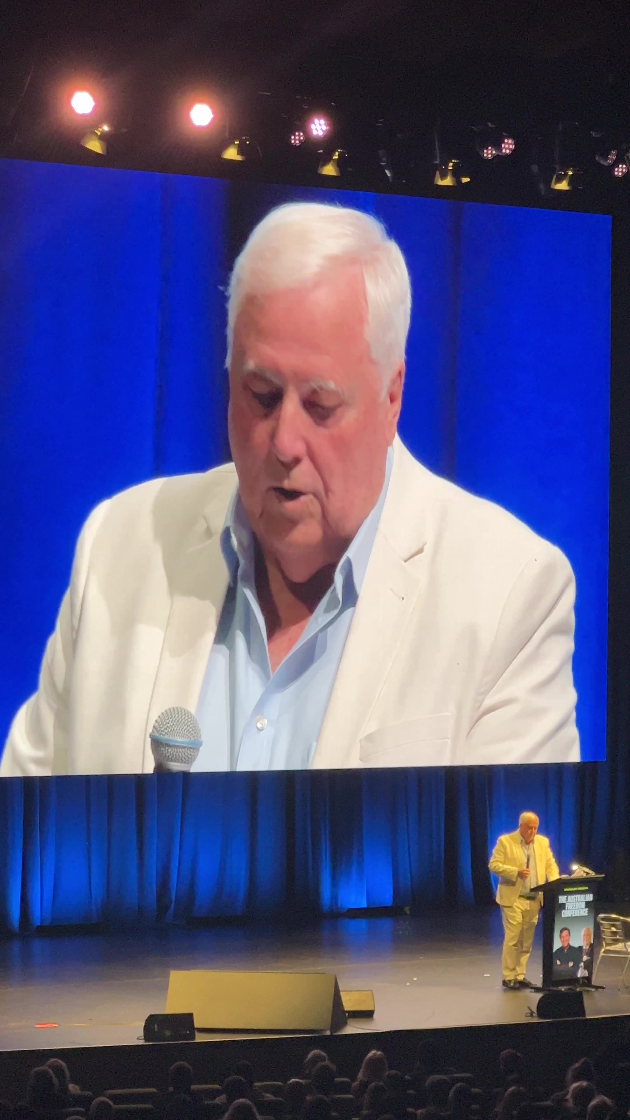 (3of5) Freedom Conference Melb July 2024 - Clive Palmer