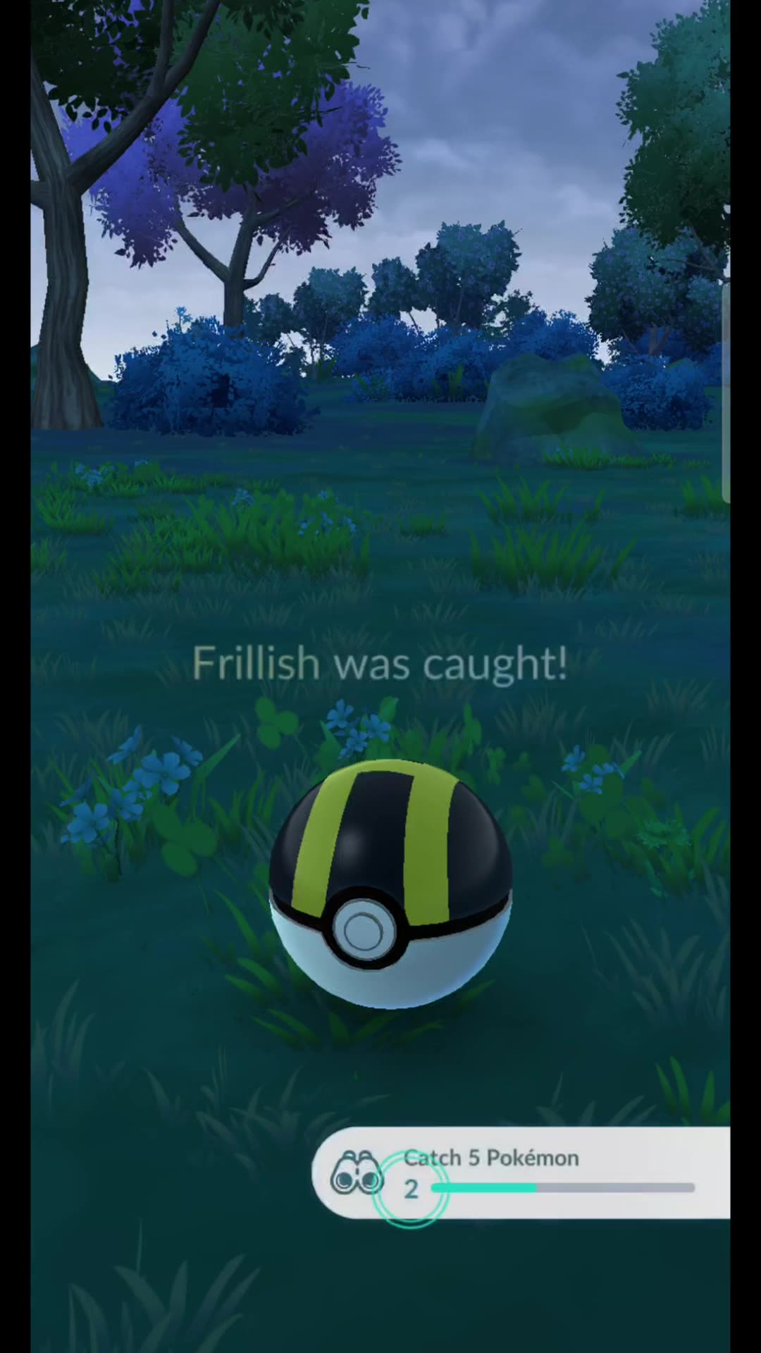 Pokémon GO-Shiny Male Frillish