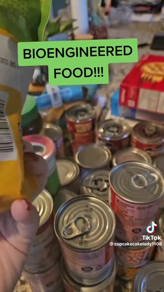 Look At All The BIOENGINEERED FOOD!!!