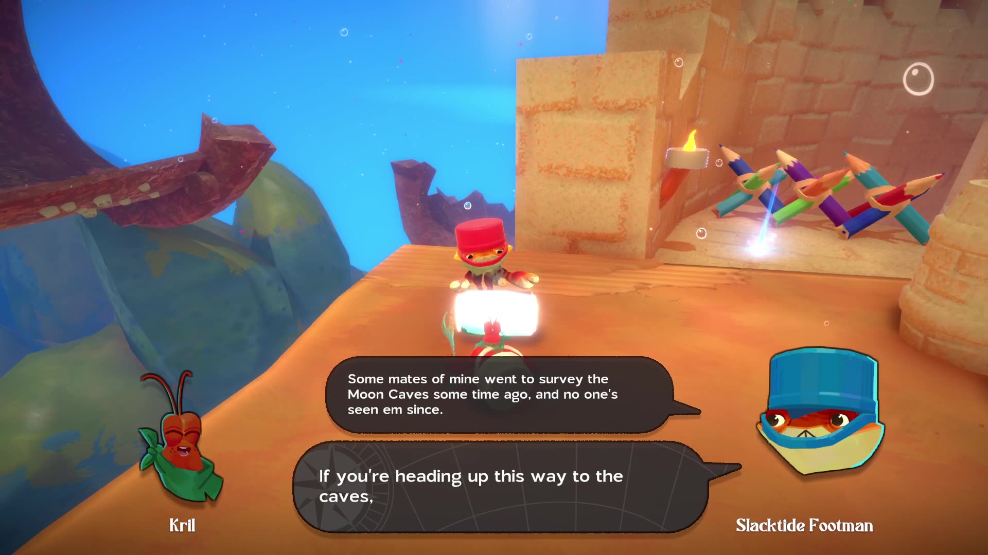 Meeting the Duchess, Killing the Platoon Boss, then onto the Moon Snail ...