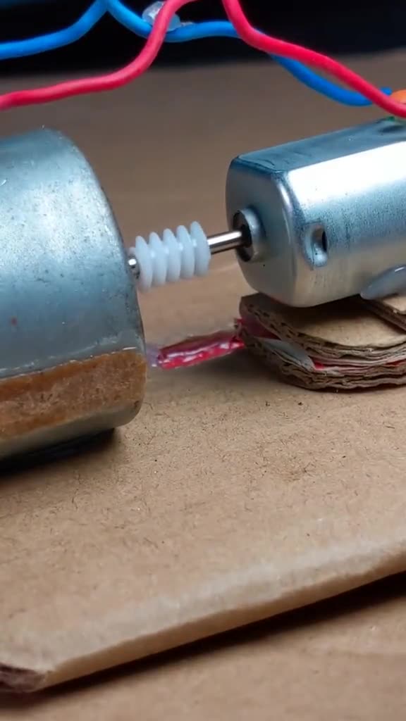 How to make generator by AC AND DC motor show