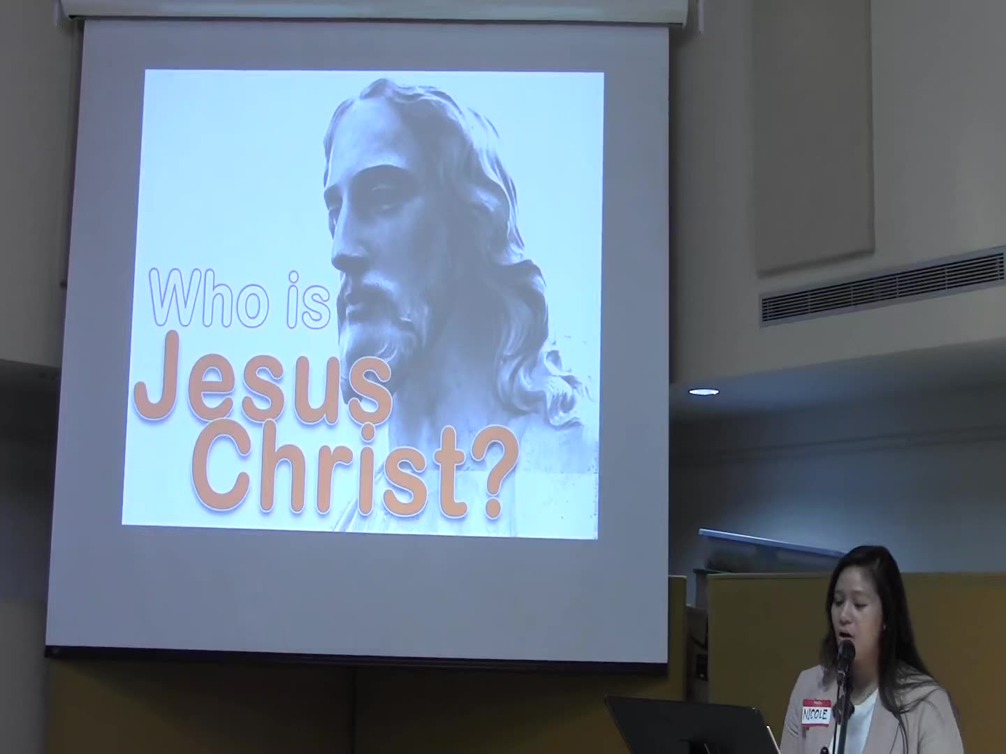 Christian Life Program Talk 2 Who is Jesus Christ