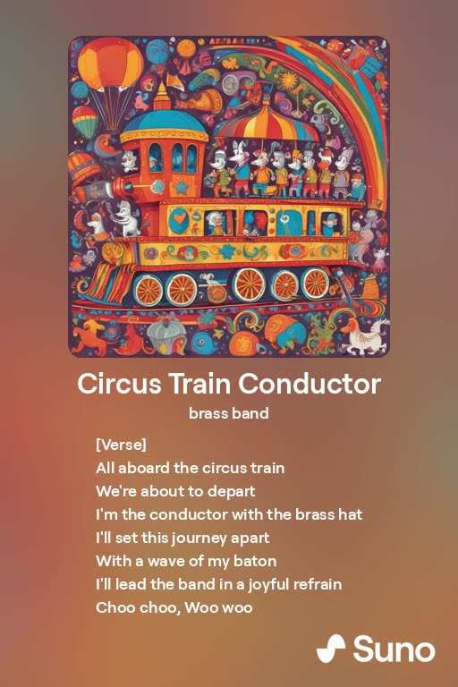 Circus Train Conductor