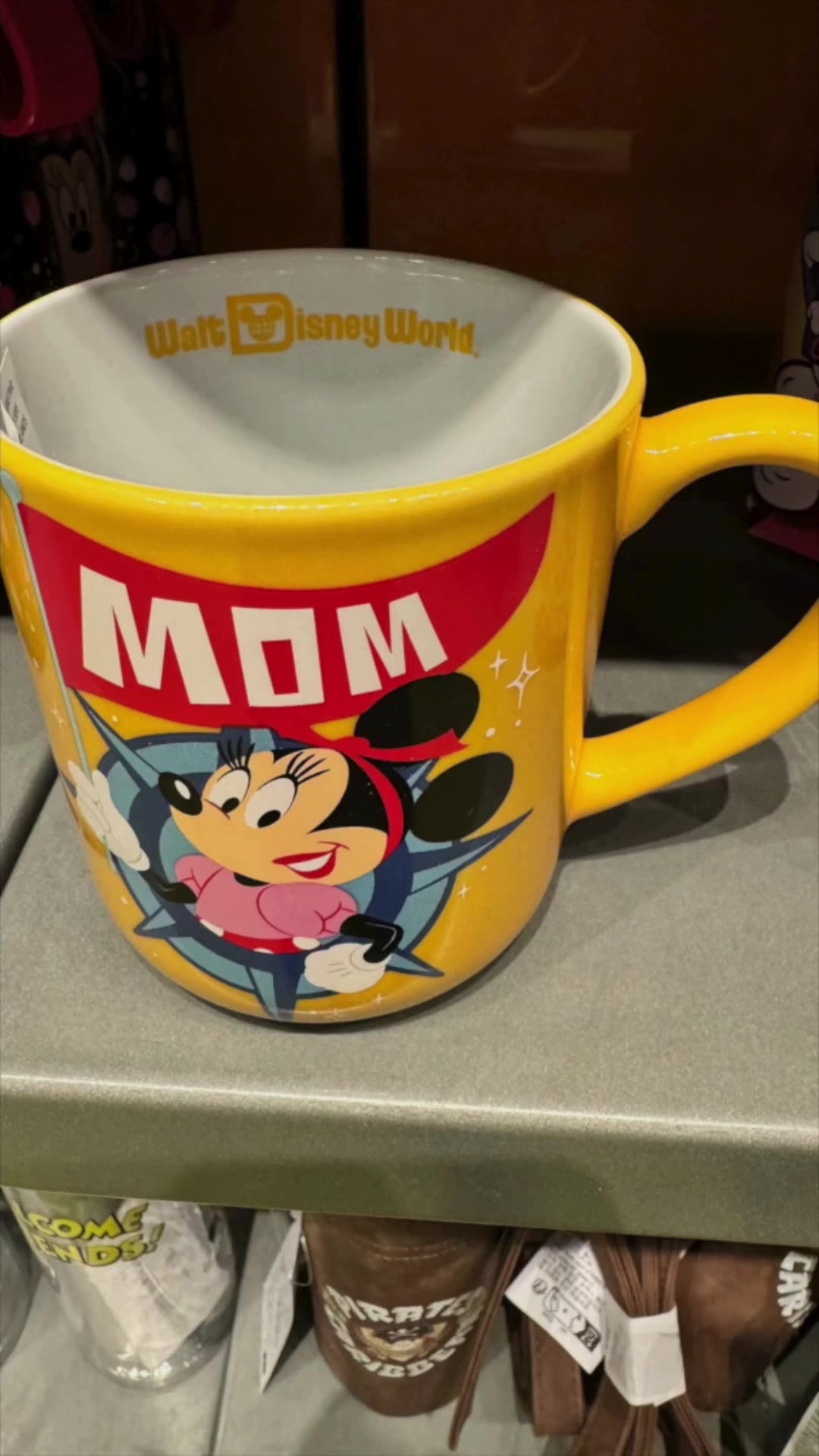 Walt Disney World Minnie Mouse and Castle Mom Mug #shorts