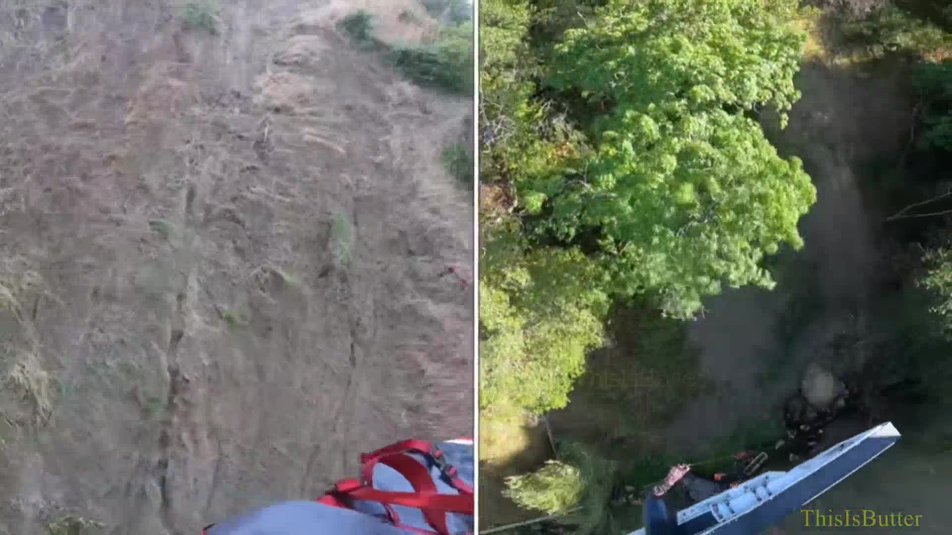 CHP hoist injured driver after their vehicle overturned down a 100-foot ...