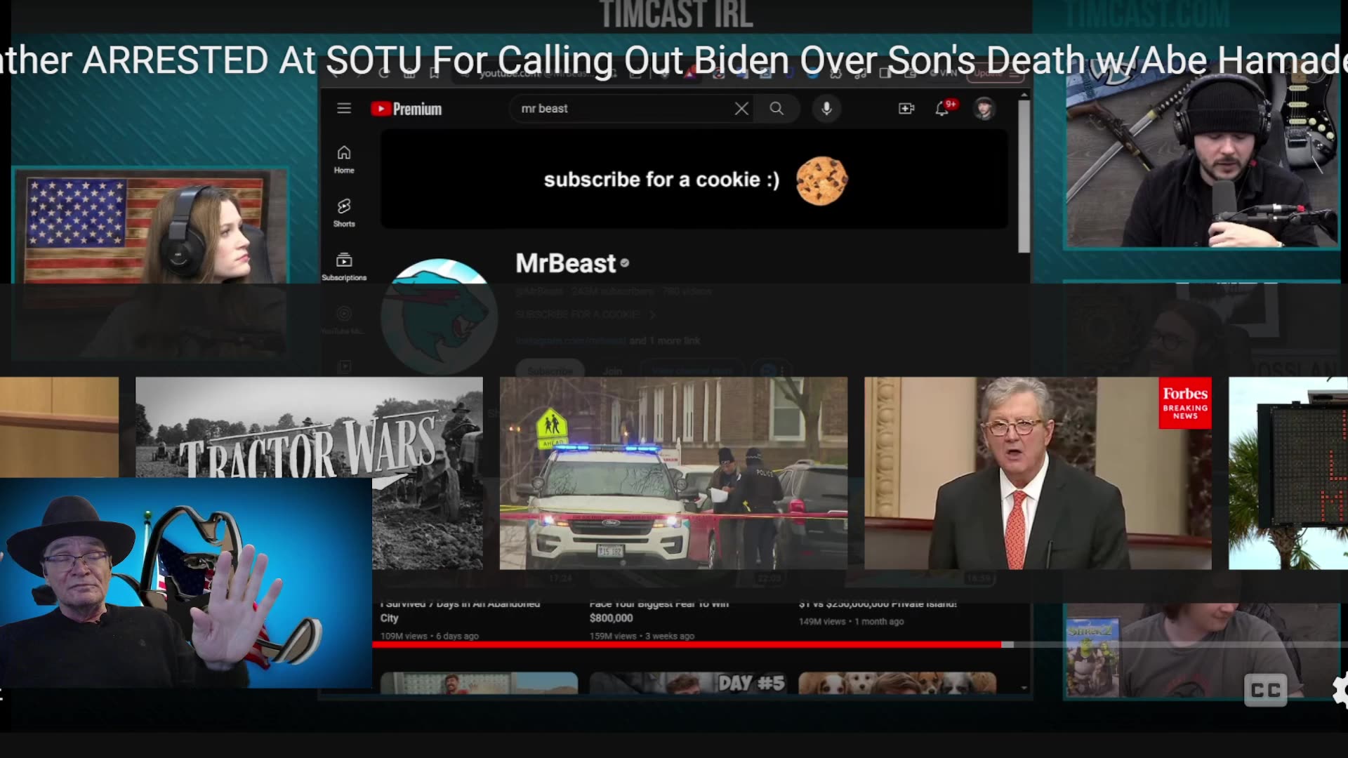 Ep. 1063 It's Time For Friday's "All Hat, No Cattle Timcast IRL Watch ...