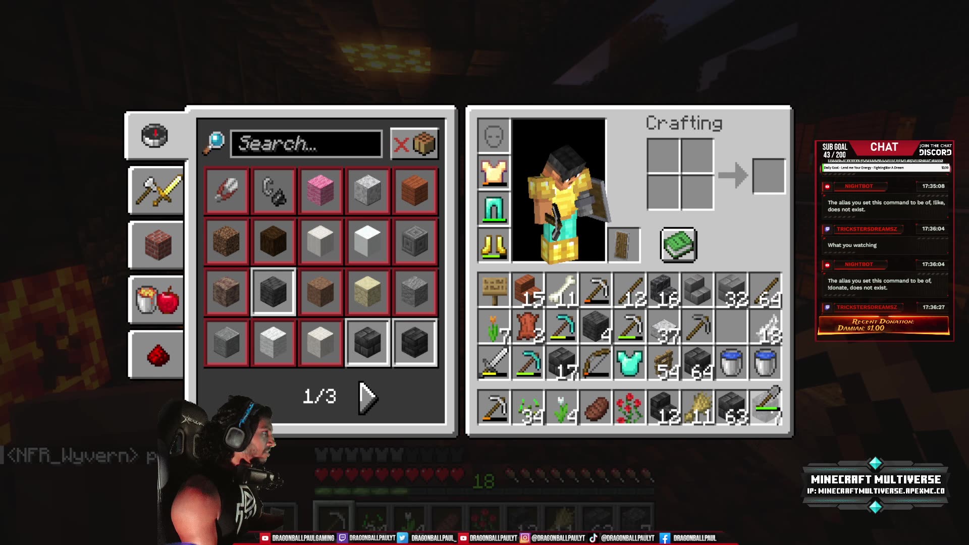 Minecraft Bodybuilder Project Day 17 | Server: minecraftmultiverse ...