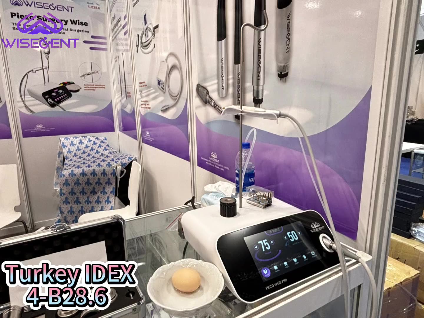 Wisedent at the Turkey IDEX exhibition