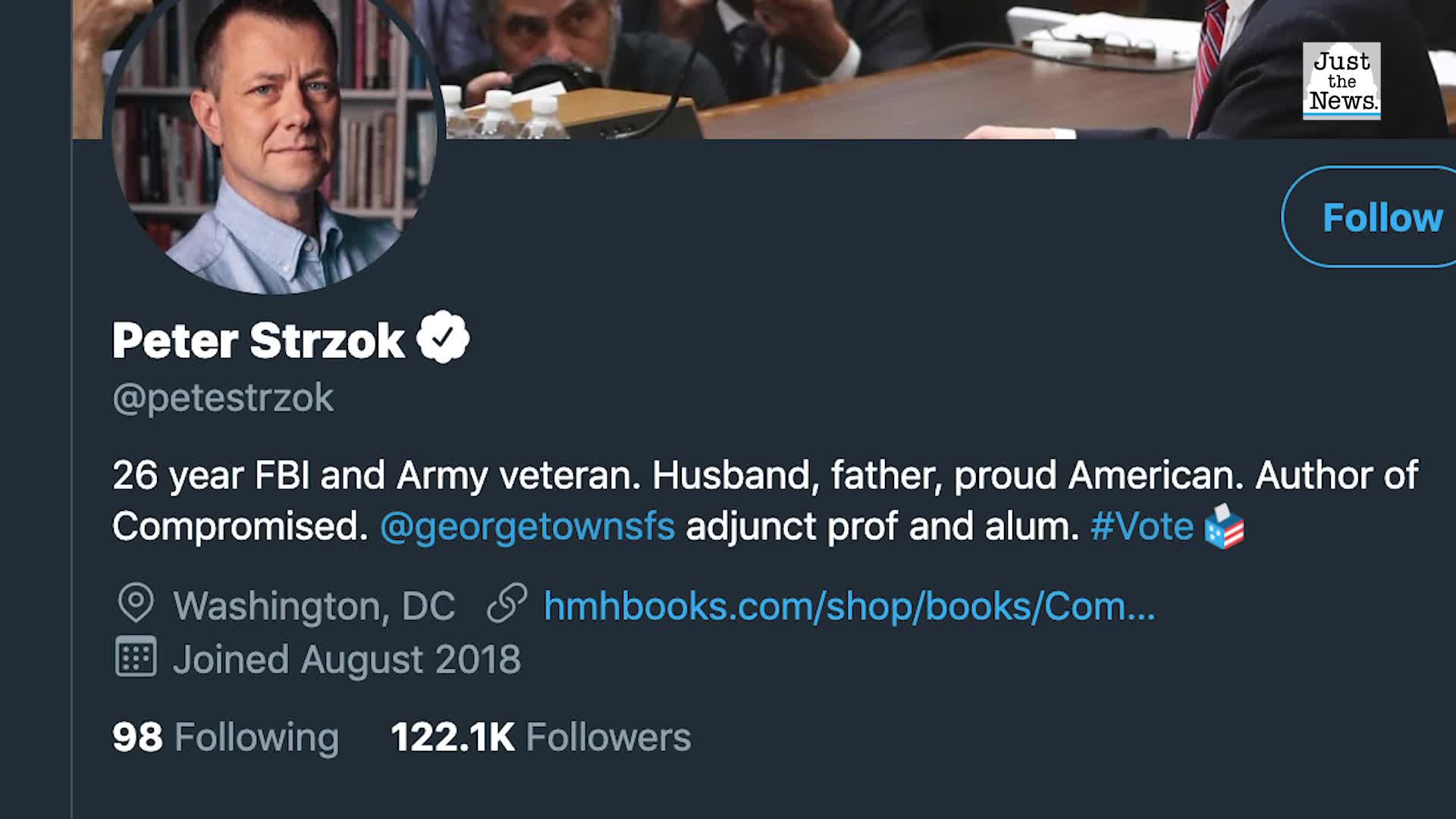 Georgetown University hired fired FBI agent Peter Strzok as an adjunct ...
