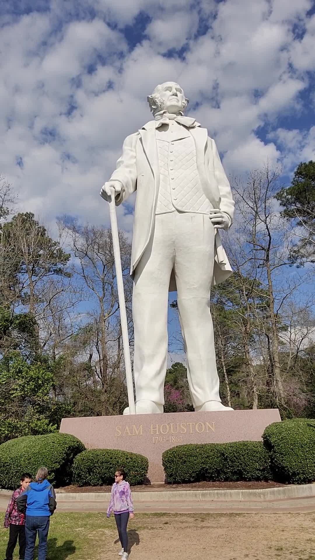Sam Houston statue in Huntsville, Texas