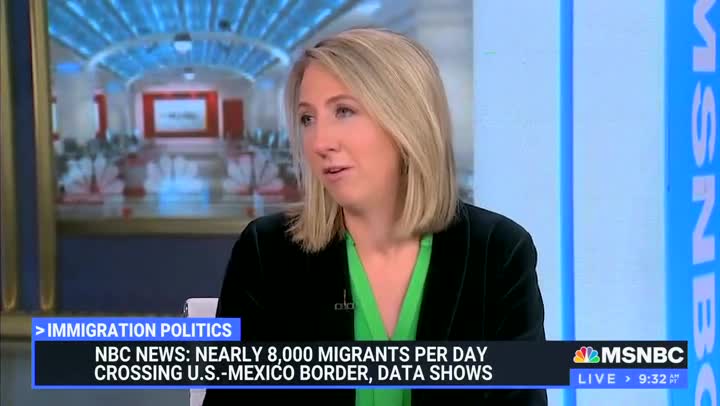 'Migrants Who’re Caught In The Middle': MSNBC Reporter Admits Biden Not ...